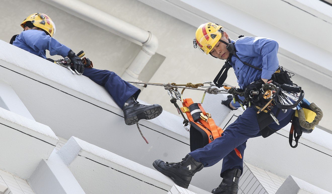 Hong Kong firefighters improve rescue techniques as number of suicidal ...