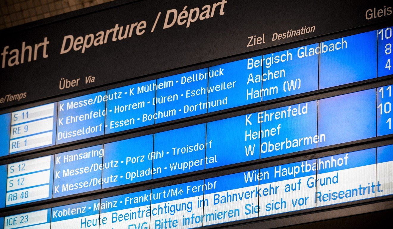 Germany’s train system grinds to a halt as workers strike over pay ...