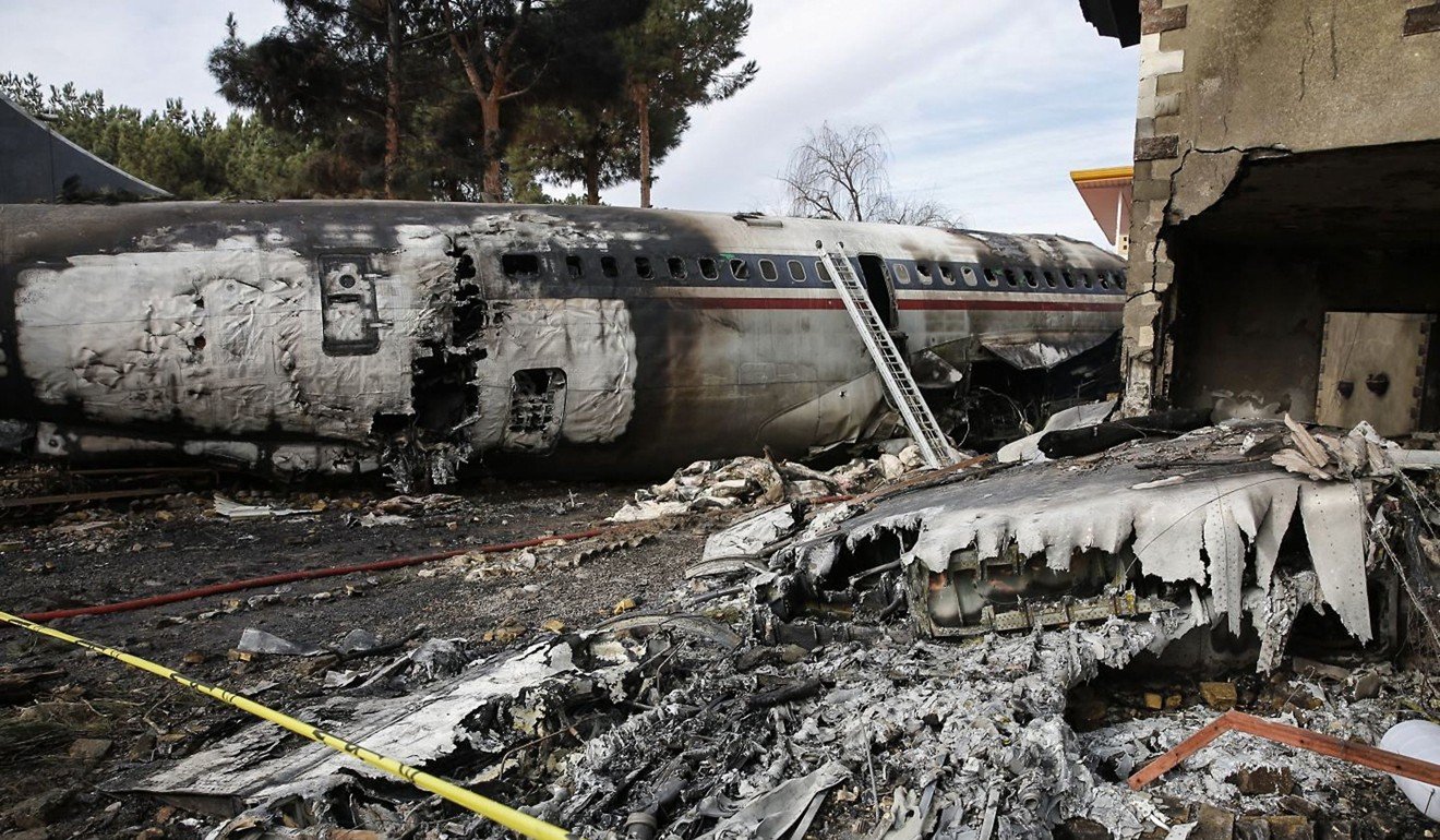 Iran military Boeing 707 cargo plane crashes near Tehran, 15 crew ...