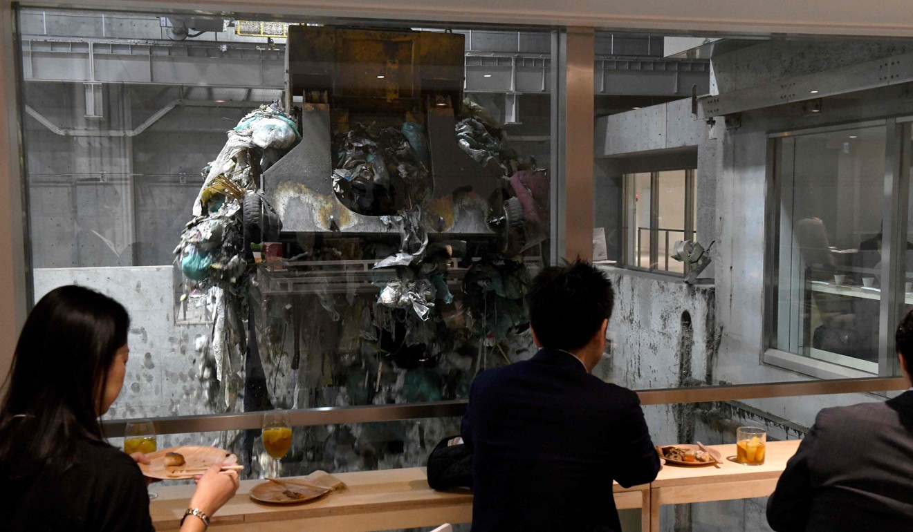 Welcome to Tokyo’s Gome Pit: a pop-up bar in a rubbish dump designed to ...