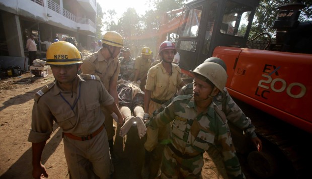 Death toll in India building collapse rises as hopes dim for more ...