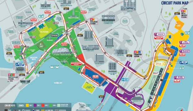 Singapore F1 Grand Prix circuit guide | South China Morning Post