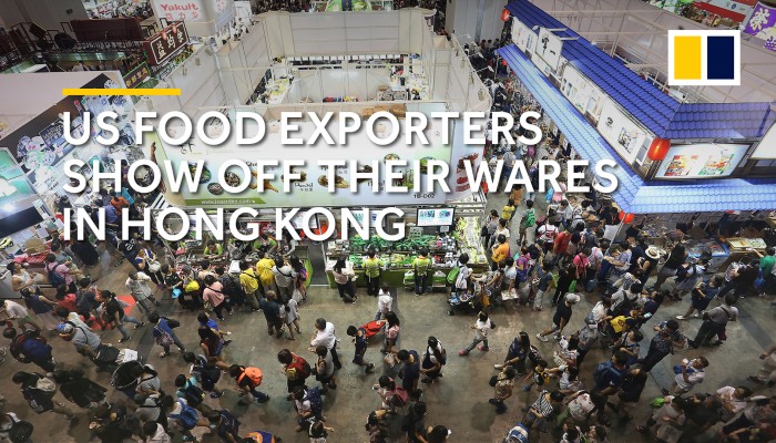 US food exporters show off their wares in Hong Kong despite trade war ...