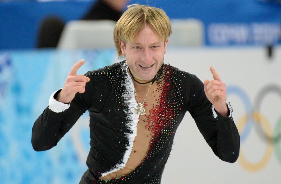 Yevgeny Plushenko, Patrick Chan and Yuzuru Hanyu vie for Olympic glory ...