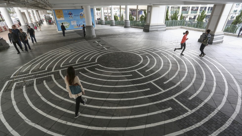 For Hongkongers who feel life is going too fast, walking a labyrinth ...
