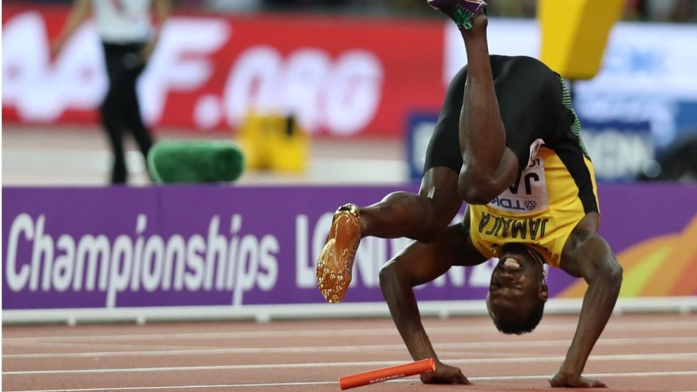 Usain Bolt floored by injury on final stretch of his career as world ...
