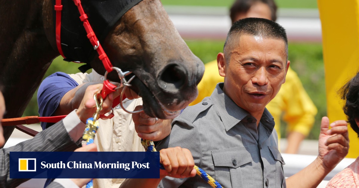 Leading Happy Valley trainer Danny Shum after another trophy with ...