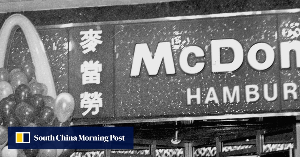 When Hong Kong’s first McDonald’s opened in 1975 ‘and they poured in ...