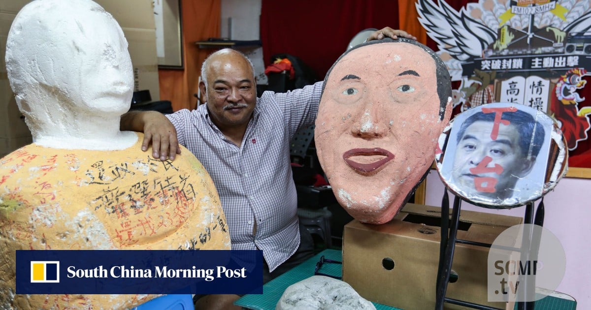 Meet ‘Bull’ Tsang Kin-shing, the creator of protest props in Hong Kong ...