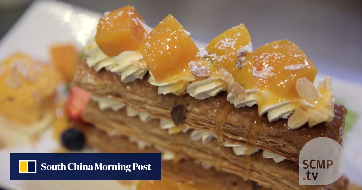 Sweet and Crispy: Mango Napoleon in Michelin-recommended Hong Kong ...