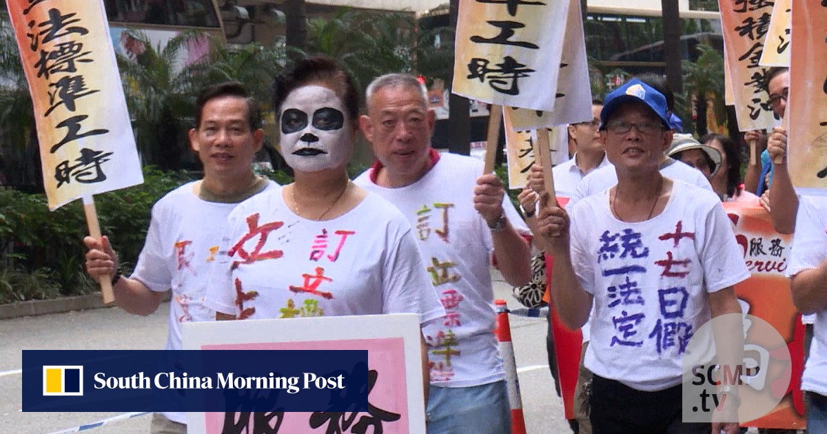 Thousands of Hong Kong workers rally on Labour Day to demand standard ... Thousands of Hong Kong workers rally on Labour Day to demand standard ...
