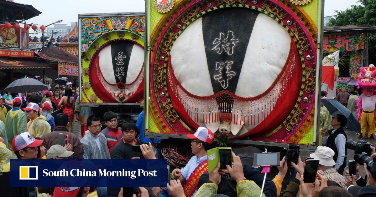 Controversial 'holy pig' festival draws thousands in Taiwan | South ...